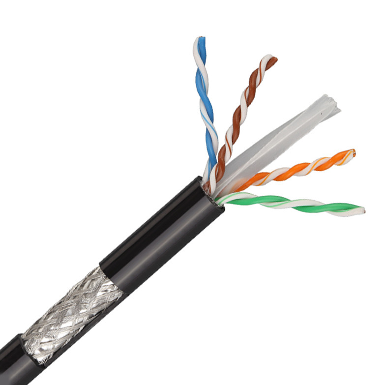 Pvc Lszh Pe Lan Sftp Ethernet Cable 4 Twisted Pairs Cat6 Network Cable