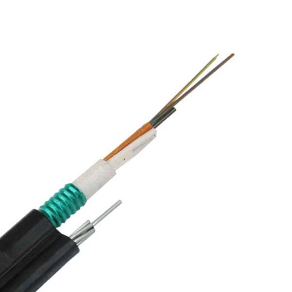 Figure 8 Self-Supporting Fiber Optic Cable 24 Core Steel Armored Cable ...